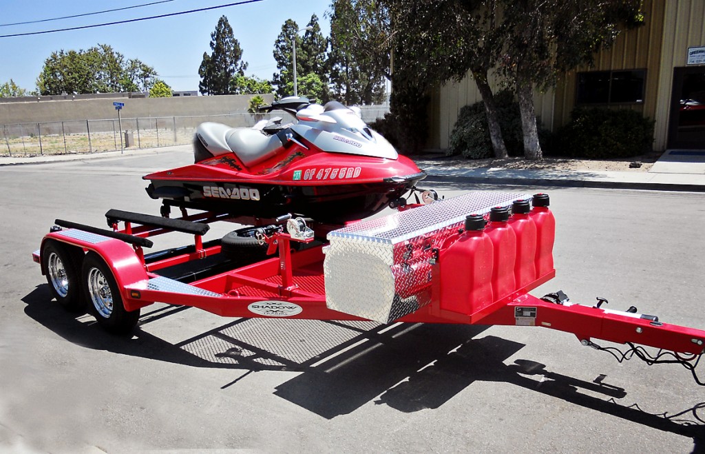 SHAD 2 Custom PWC Trailer - Custom Boat Trailers, PWC/Waverunner Trailers, and Motorcycle and ...